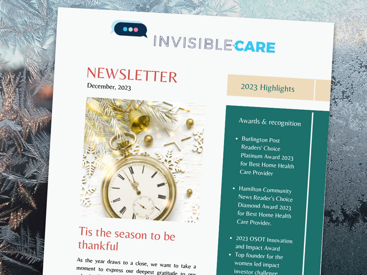 Highlights of 2023: Looking Back, Moving Forward – Invisible-Care